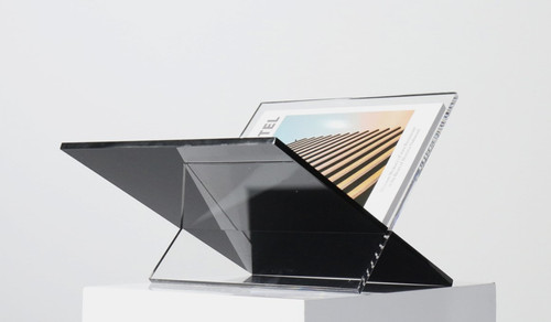 Clear black book stand รหัส BS13 | My Site 1