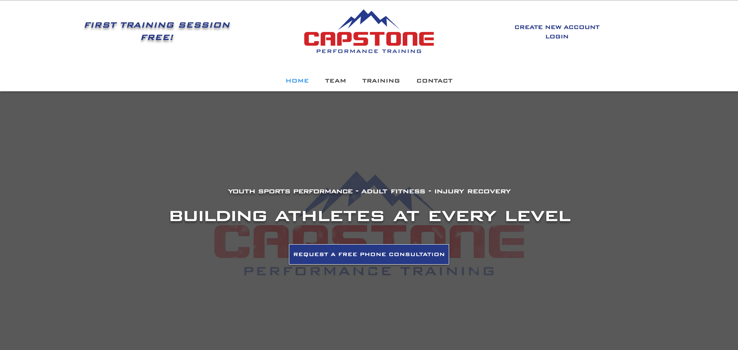 Capstone Performance Training | Youth Performance Training and Adult Fitness