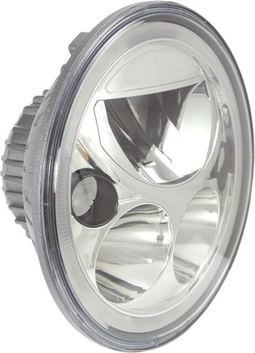 7" VX Series Chrome LED Headlight