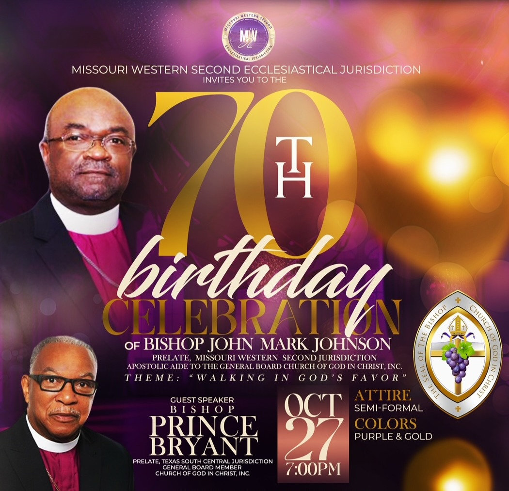Bishop Johnson's 70th Birthday Celebration | Mwj2