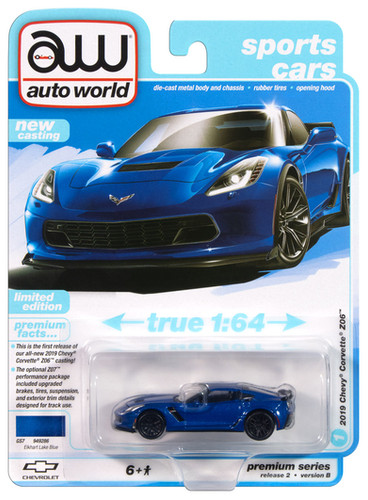 AW64442-1B .. 2019 Chevy Corvette Z06 | diecastdummies2