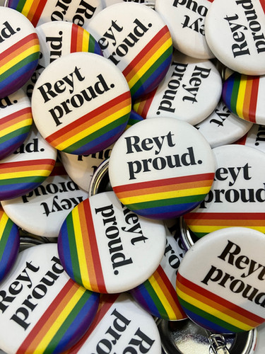 Reyt proud badge | jamartworks