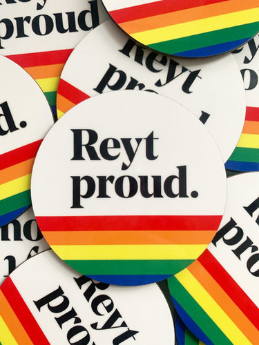 Reyt Proud Drinks Coaster | jamartworks