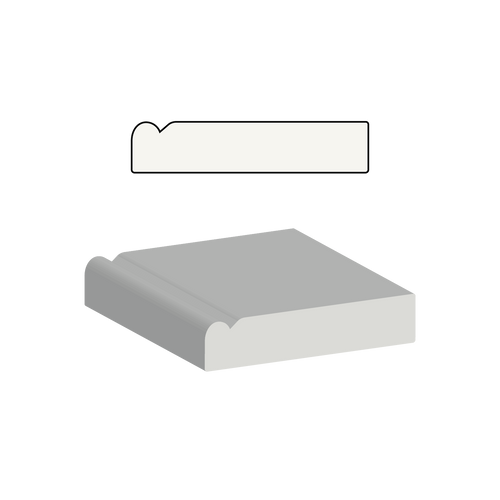 Beaded Baseboard & Casing | Burnett & Sons