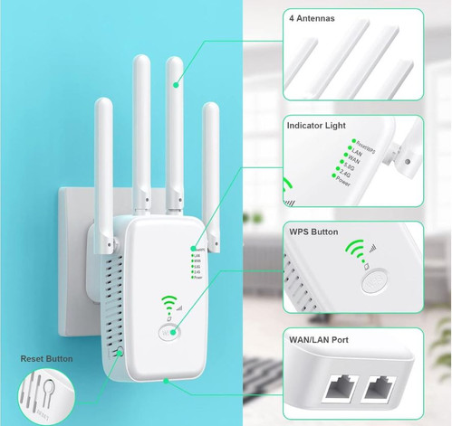 U10 300mbps Wireless Wi-Fi Signal Booster Repeater | Tomorrows ...