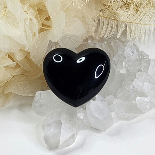 Obsidian • Heart | Earth Sugar.