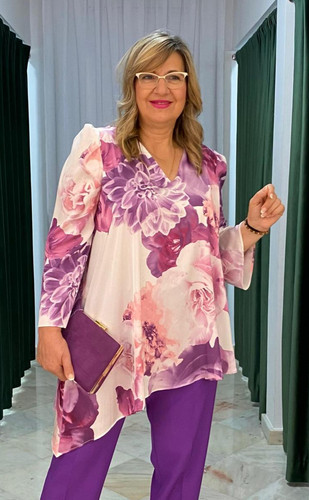 Blusón Rosas | Modas Nuria