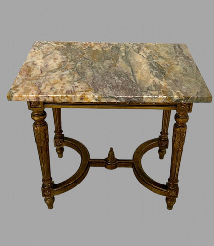 An Attractive Marble Topped Side Table | EvesandSamuel