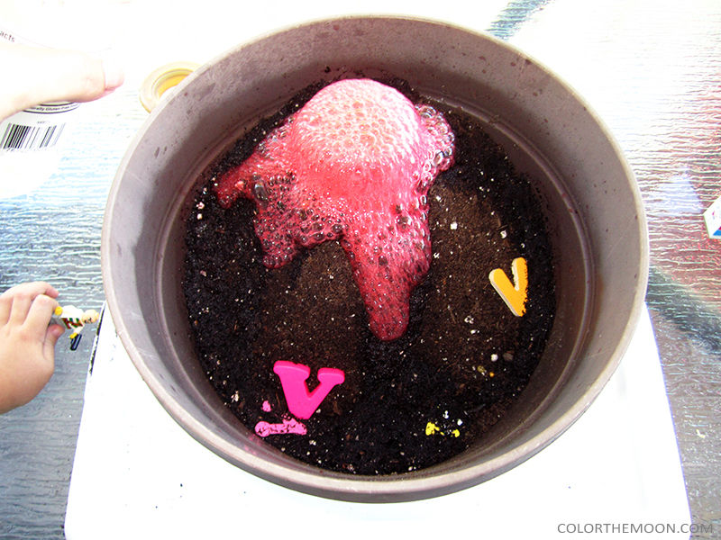 HOW TO MAKE AN EXPLODING VOLCANO FOR SENSORY PLAY