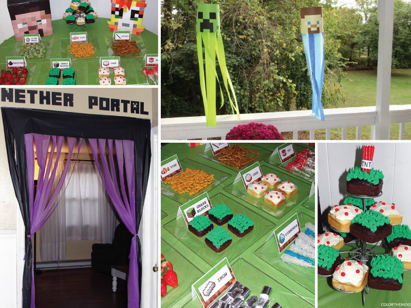 MINECRAFT PARTY IDEAS