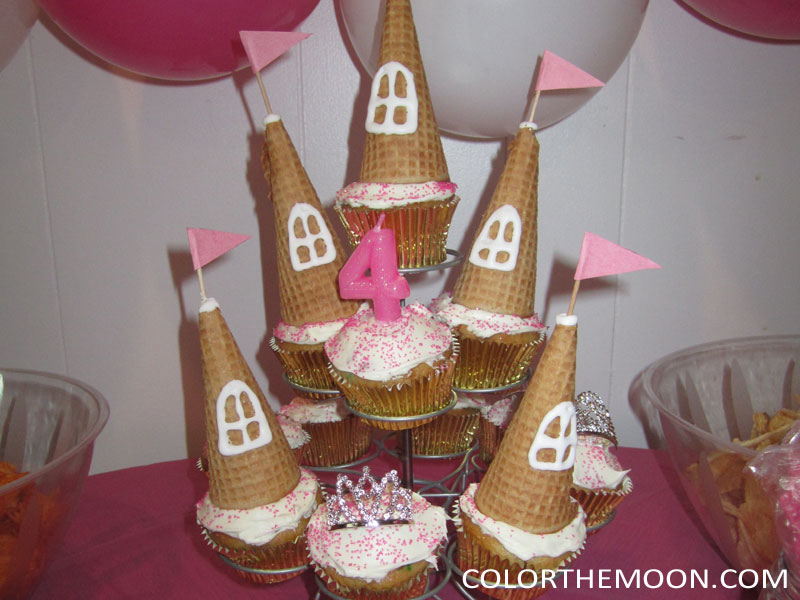 PRINCESS CASTLE CUPCAKES