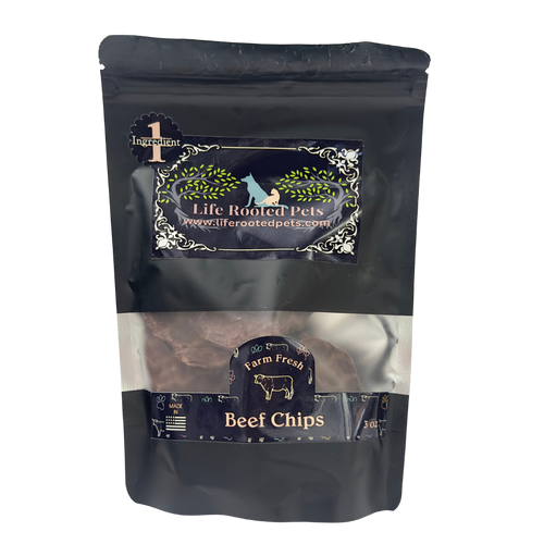 Beef Chips | Life Rooted Pets