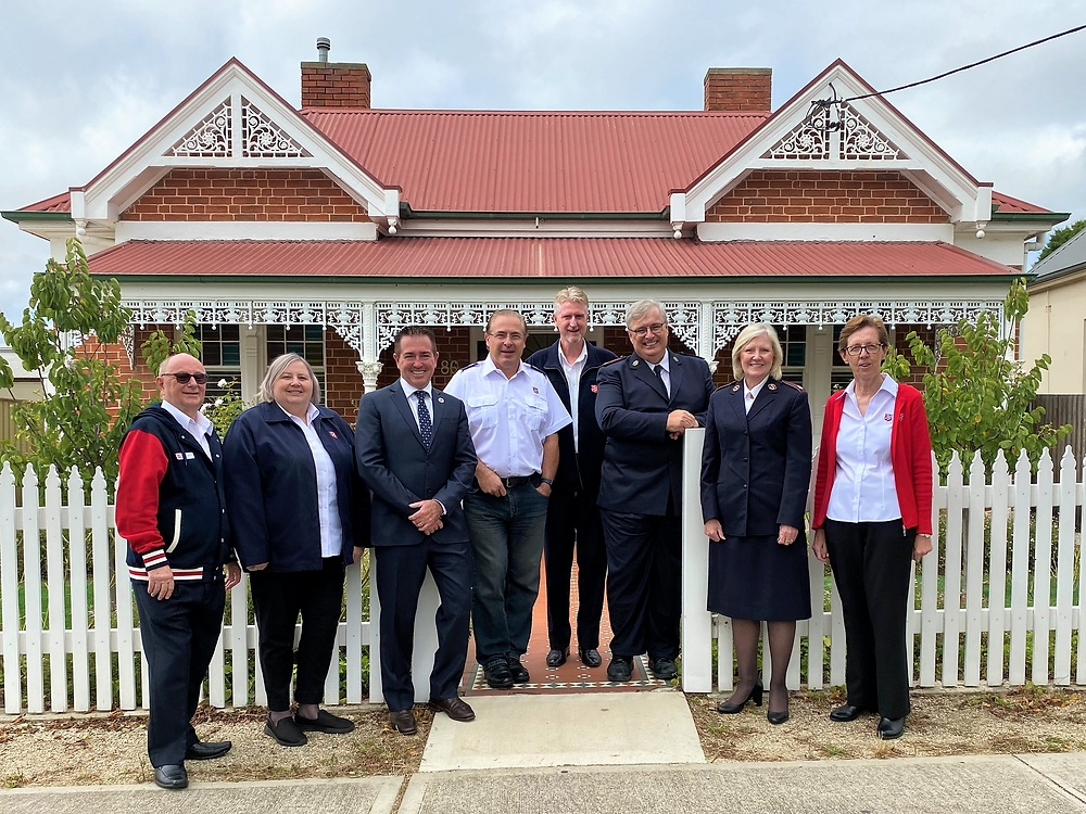 MISSION HOUSE OPENS ITS DOORS