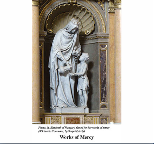 2158 Spiritual and Corporal Works of Mercy Prayer Card | newhopeproject2