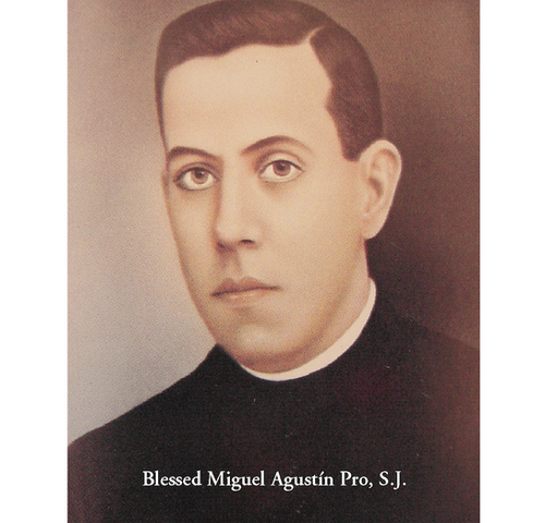 Blessed Miguel Pro Prayer Card | newhopeproject2