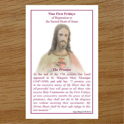 2170 Nine First Fridays Prayer Card | newhopeproject2