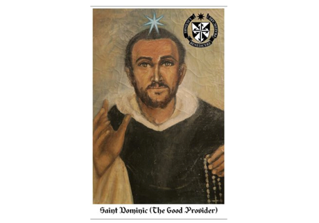 2156 St. Dominic, The Good Provider Prayer Card | newhopeproject2
