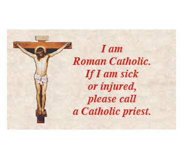 2154 "I Am a Catholic" Wallet Card | newhopeproject2