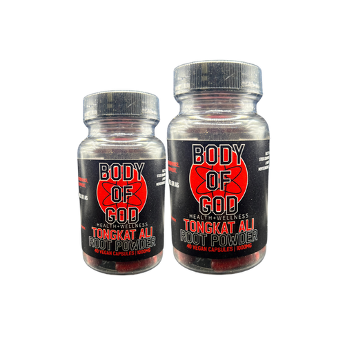 Double Pack | Tongkat Ali Root Powder Capsules | Body Of God