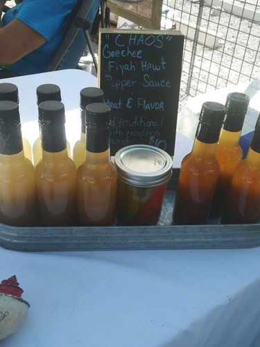 Chaos: Geechee Fiyah Hawt Sauce | Folly Art Village Market