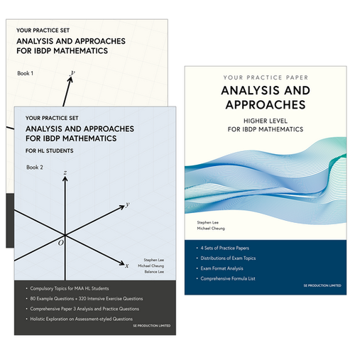 AA HL Premier Package - Practice Set Book 1 + Book 2 + Practice Paper ...