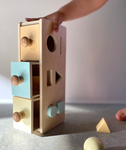 Three Drawer Object Sorter | LETme Toys