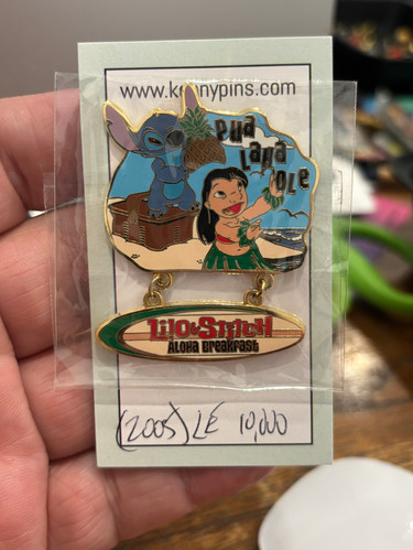 Disney Aloha Breakfast Pin - Lilo & Stitch | Kennypins