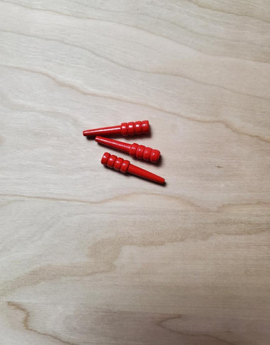 Red Cribbage Pegs | DamonLayne Woodworki