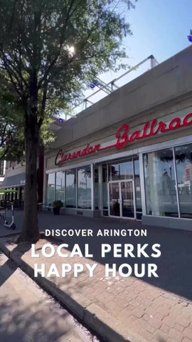 🍻 Discover Arlington Local Perks Happy Hour | Clarendon Ballroom Rooftop