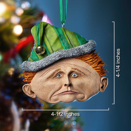 DROP DEAD FRED - "Refrigerator Head" holiday ornament/magnet - green ...