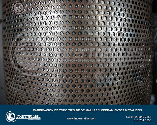 Lámina Perforada | Fabrica de Mallas Metálicas