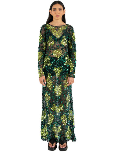 ALGAE MAXI DRESS | MARAM