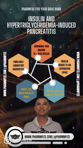 Insulin and Hypertriglyceridemia-Induced Pancreatitis - #PHARMFAX