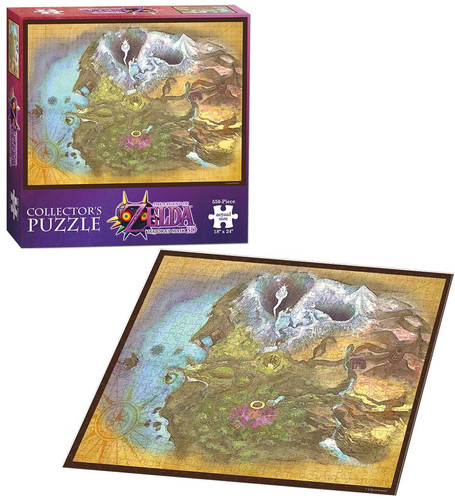 The Legend of Zelda: Map of Termina Collector Series Puzzle | Pastime ...