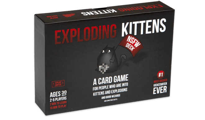 Exploding Kittens: NSFW Edition | Pastime Goldmine