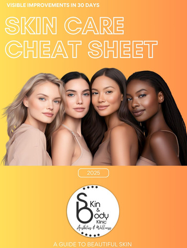 SKIN CARE CHEAT SHEET | Skin and Body Klinic