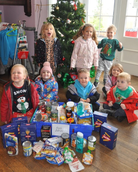 Families Contribute to Worthwhile Causes