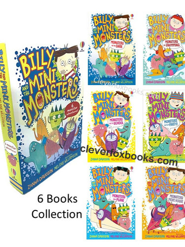 Billy and The Mini Monsters 6 Books Collection Set By Zanna Davidson ...