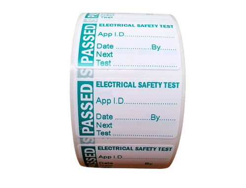 Medium Passed Pat Test Labels 3rd edition, Electrical Safety Test ...