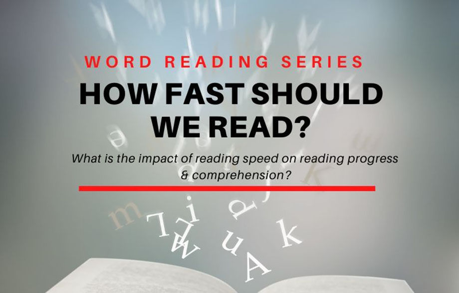 How fast should we read?