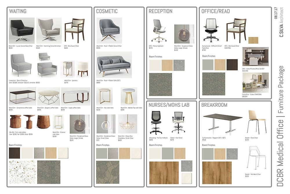 Furniture + Fixtures