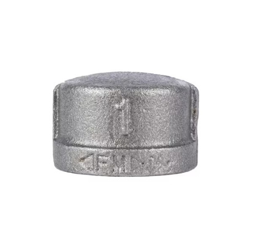 1 in. Black Malleable Iron Cap | MC Lumber & Hardware