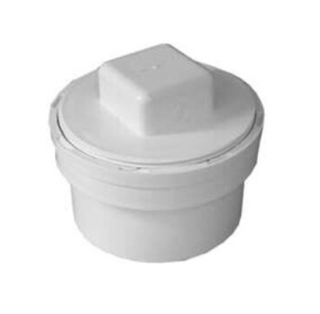4" Cleanout Adapter with Threaded Plug | MC Lumber & Hardware