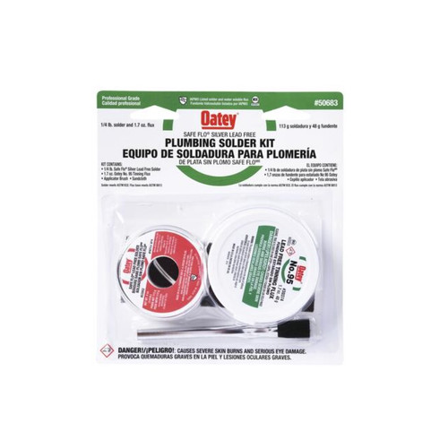Oatey® Safe-Flo Lead Free Plumbing Wire Solder Kit | MC Lumber & Hardware