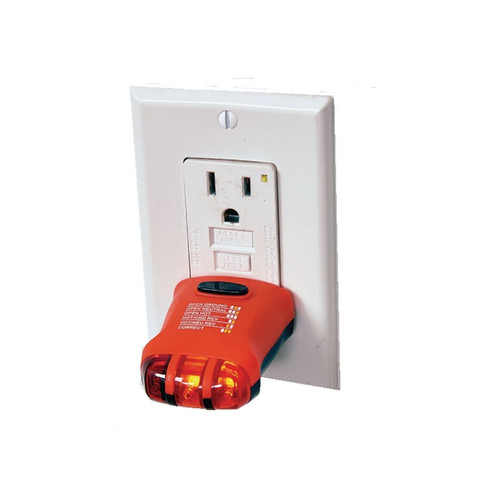 Electrical Receptacle Tester with GFCI Diagnosis | MC Lumber & Hardware