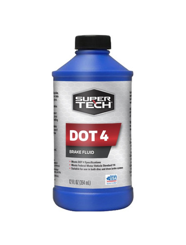 Super Tech DOT 4 Brake Fluid, 12 oz | MC Lumber & Hardware