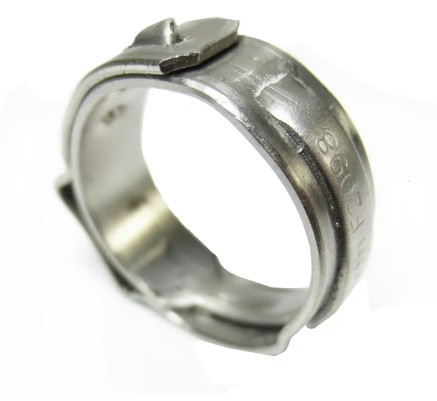 1/2″ PEX Stainless Steel Clamps Cinch Pinch Rings - 100 Pack | MC ...