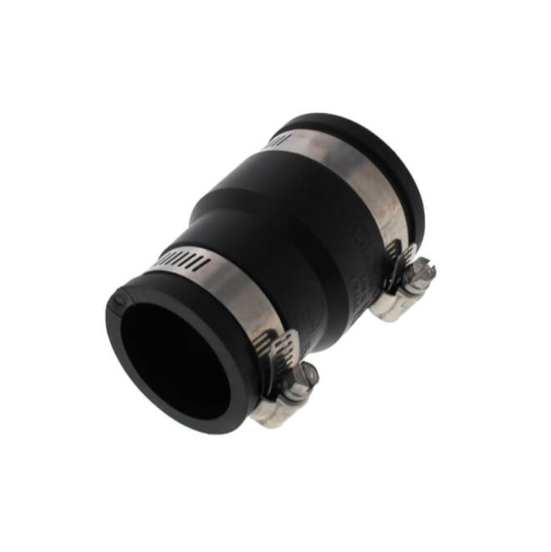 1-1/2" x 1-1/4" Rubber Coupling (Cast Iron or PVC to Cast Iron or PVC ...