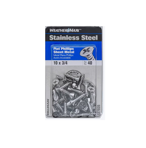 Hillman #10 x 3/4-in Phillips -Drive Standard Sheet Metal | MC Lumber ...