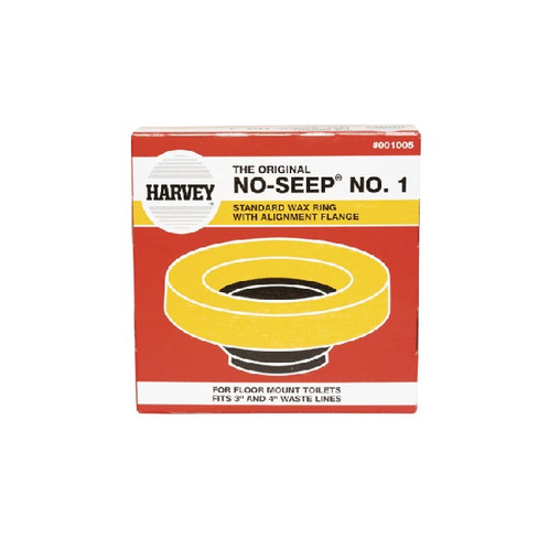 Harvey™ No-Seep® No. 1 Standard Wax Ring With Alignment Flange | MC ...